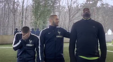 Pitch - Teddy Riner et l'équipe de France - Packshotmag