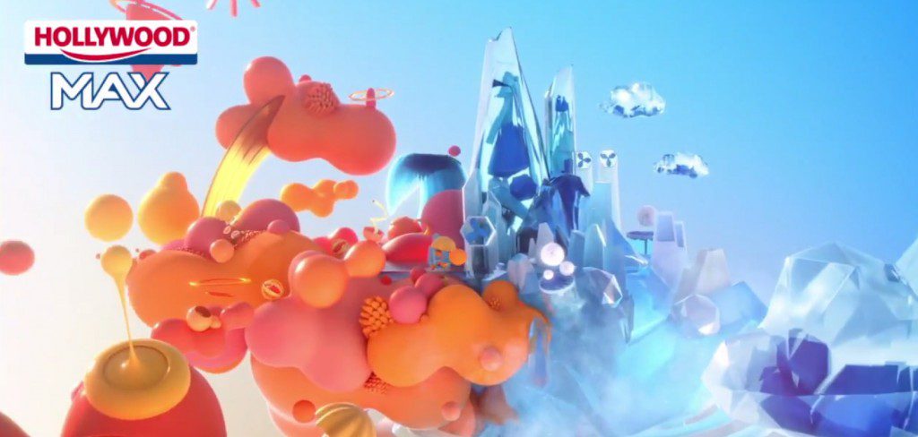 Hollywood chewing-gums Max - Packshotmag