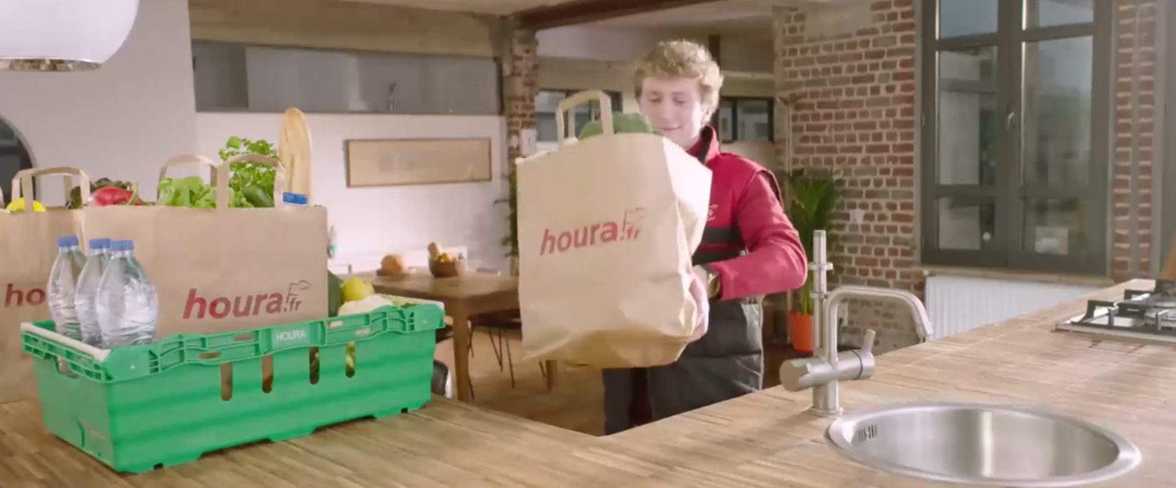 Houra.fr - Les courses sans aller les faire - Packshotmag