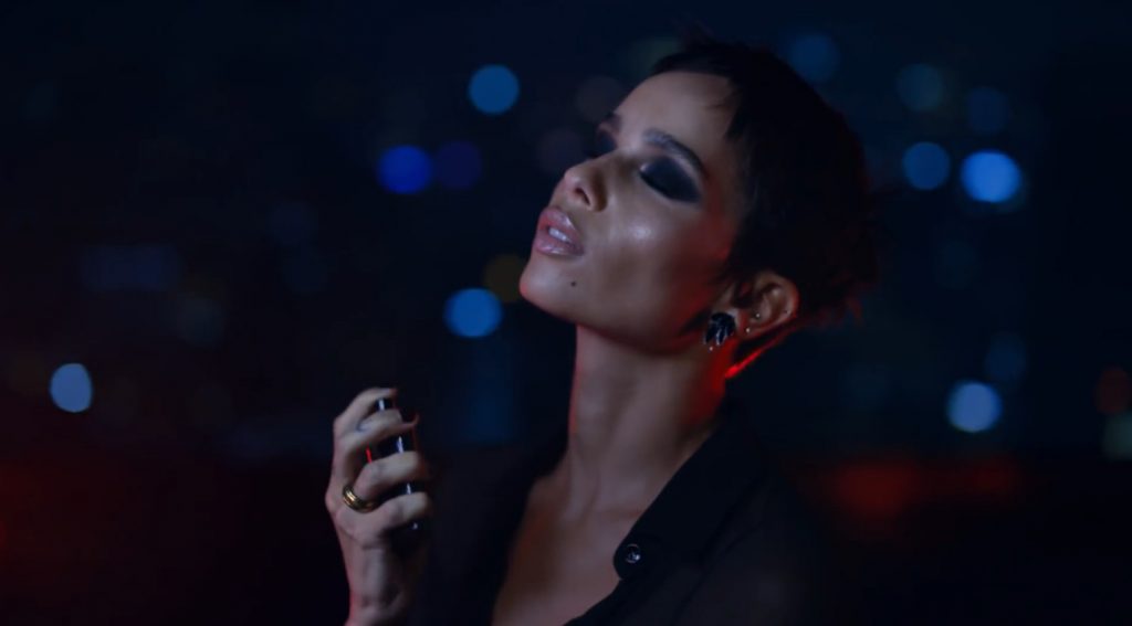 Yves Saint Laurent - Black Opium- Zoë Kravitz - Packshotmag