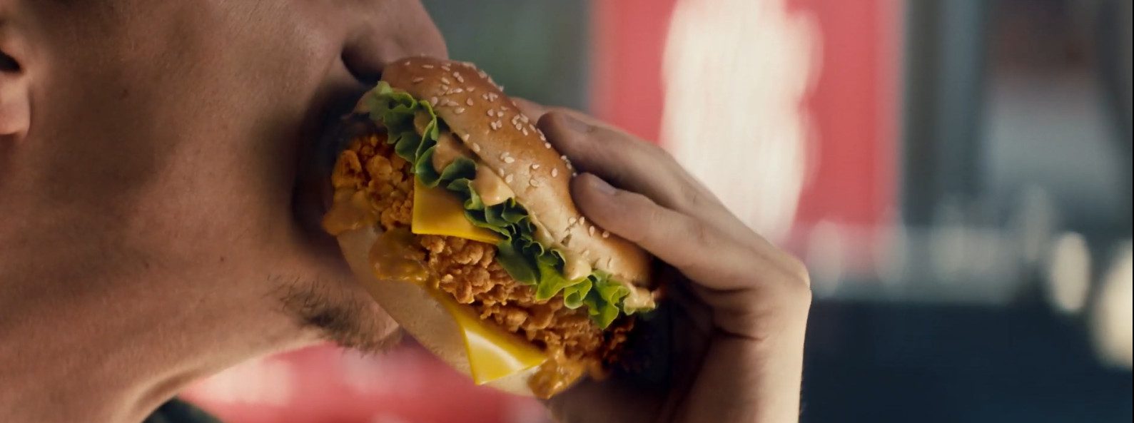 KFC - Colonel Original Burger - Packshotmag
