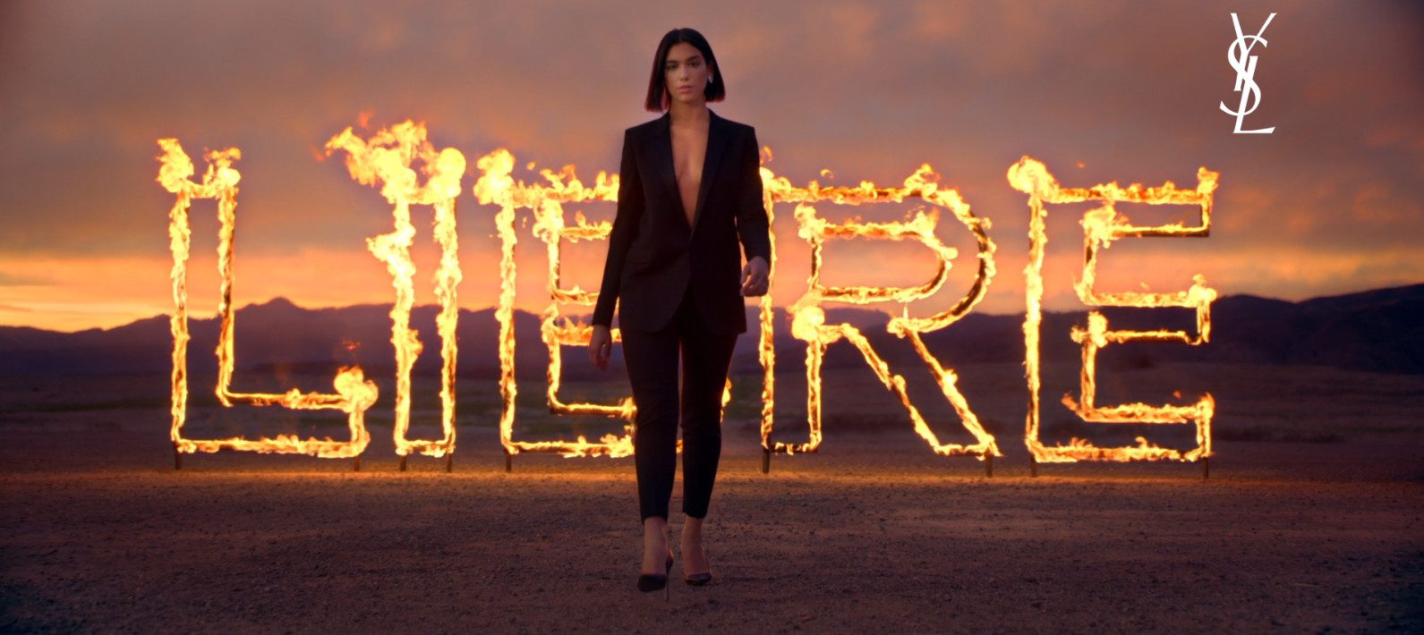 Yves Saint Laurent - Libre, le nouveau parfum féminin - Dua Lipa ...