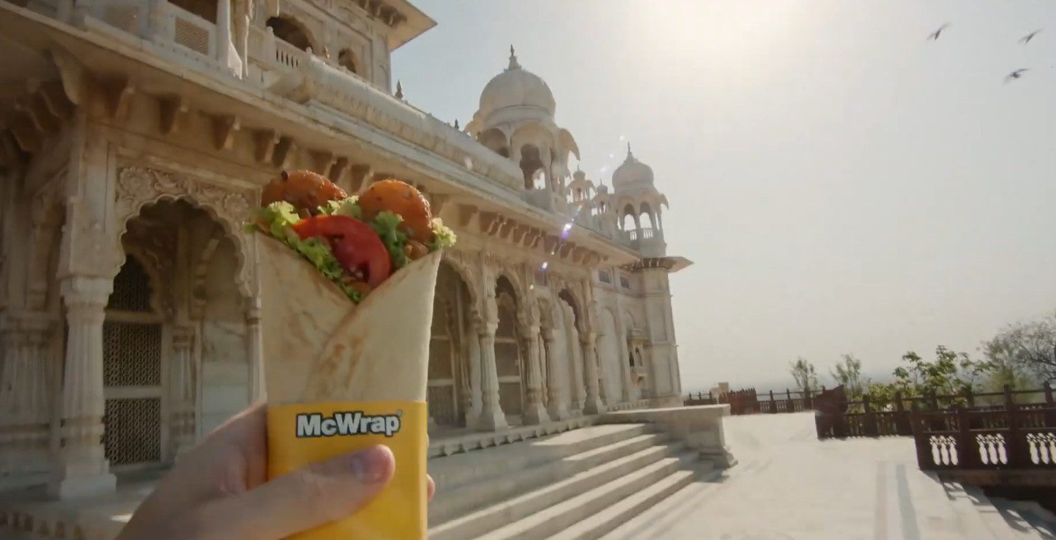 McDonald’s - McWrap Indian Veggie - Packshotmag
