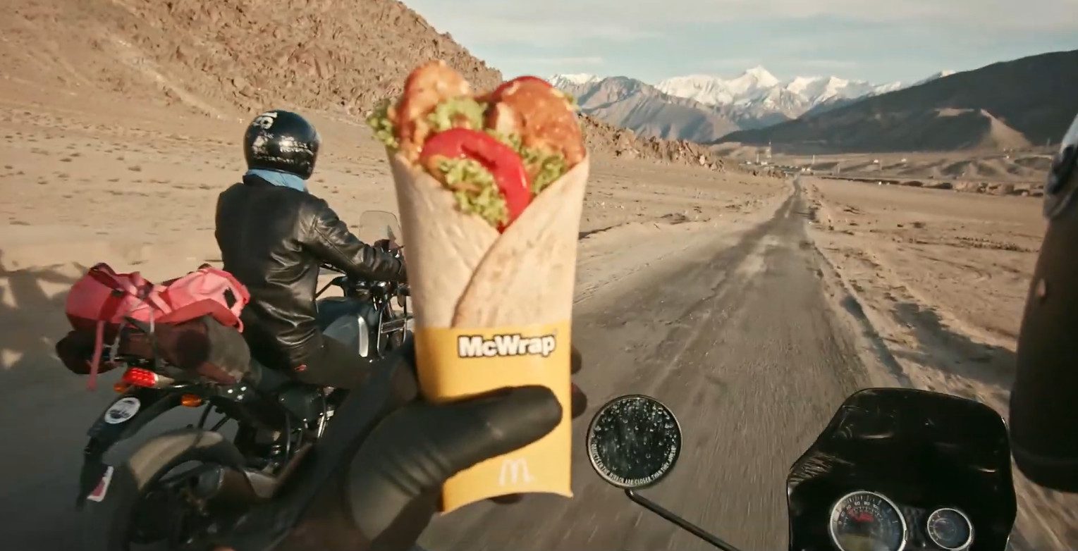 McDonald’s - McWrap Indian Veggie - Packshotmag