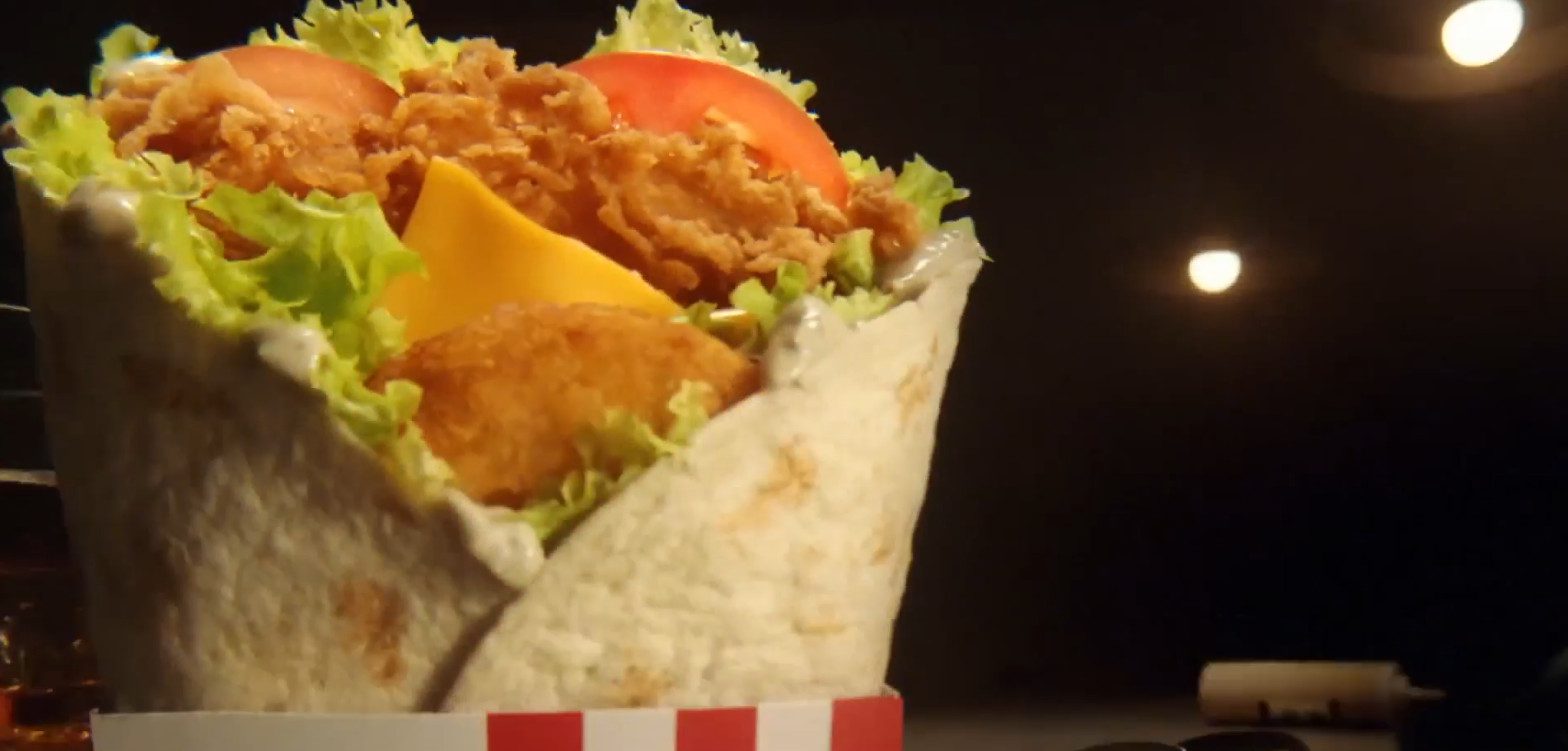 KFC - Le Boxmaster - Bye-bye le Wrap à l’ancienne - Packshotmag