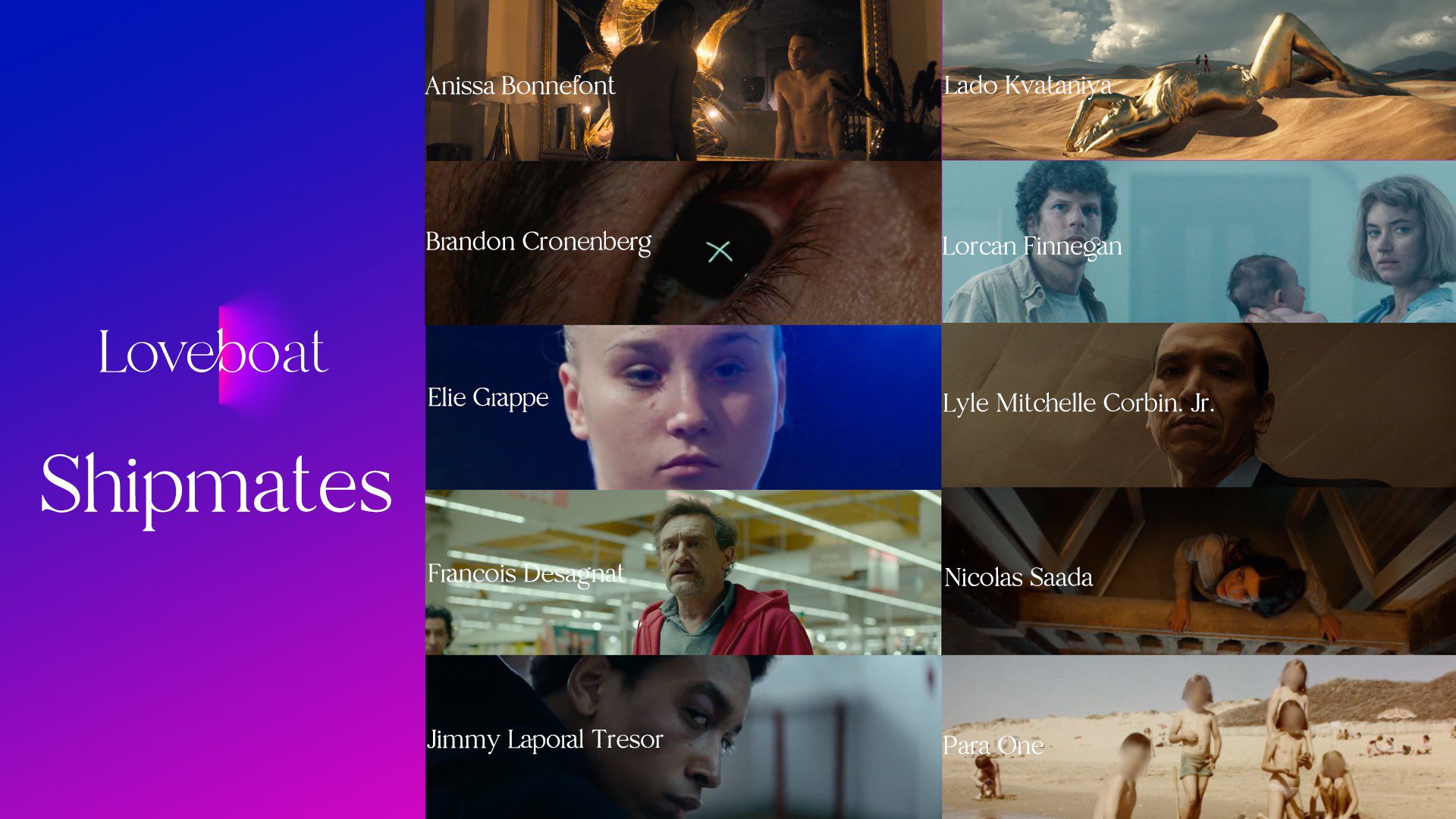 LOVEBOAT ouvre Shipmates et accueille Ehsan - Packshotmag