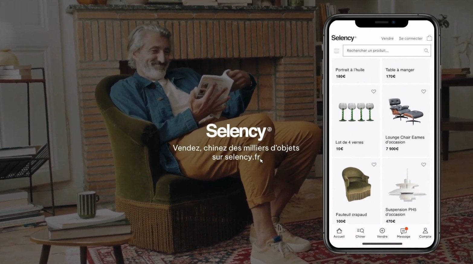 Selency - Faites le choix de décorer autrement - Packshotmag