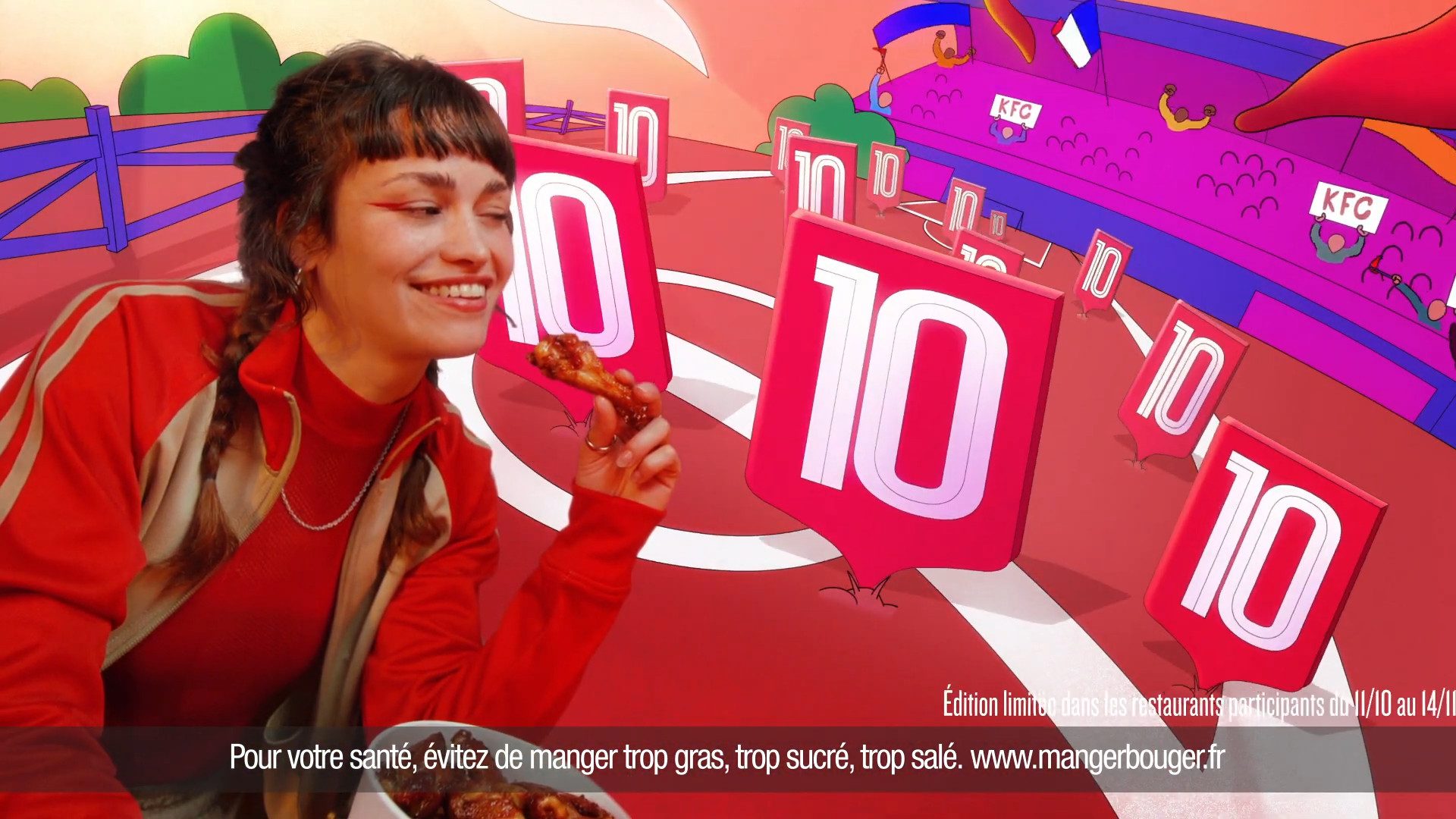 KFC - Country Wings Label Rouge - Packshotmag